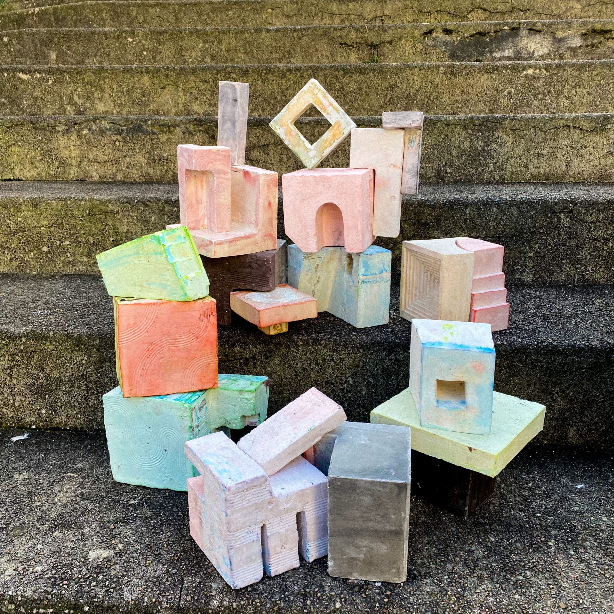 Combinatoire de volumes architectoniques - MADE iN Sainte-Marie Lyon